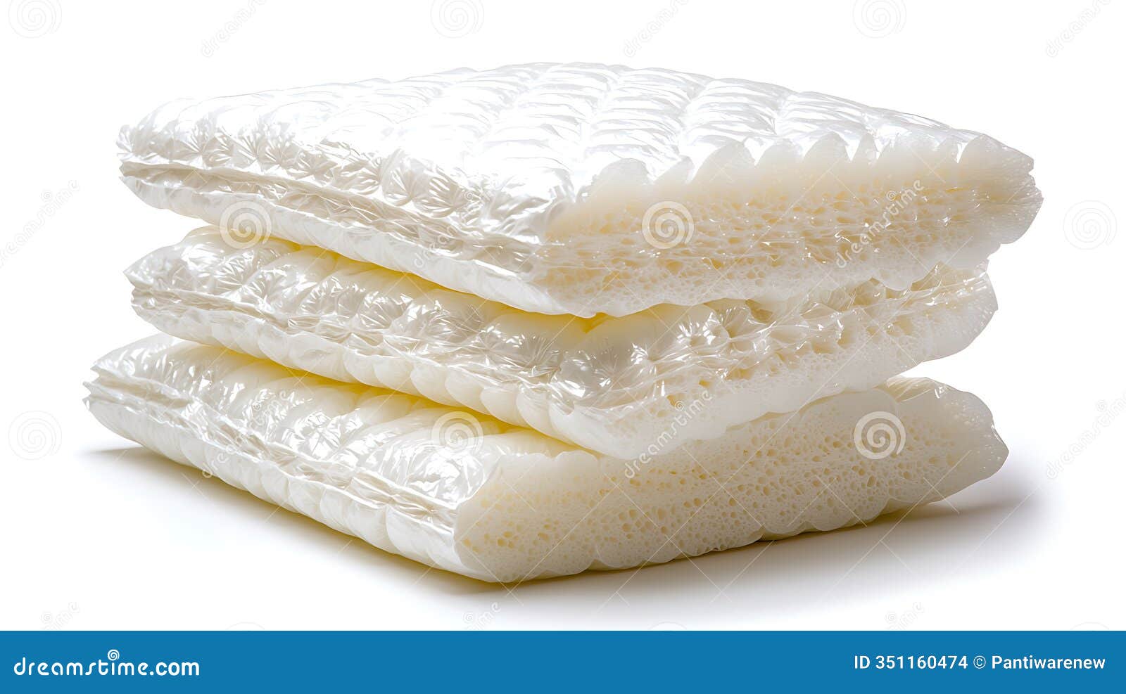 Polyurethane Foam Blocks for Construction Projects Stock Illustration ...