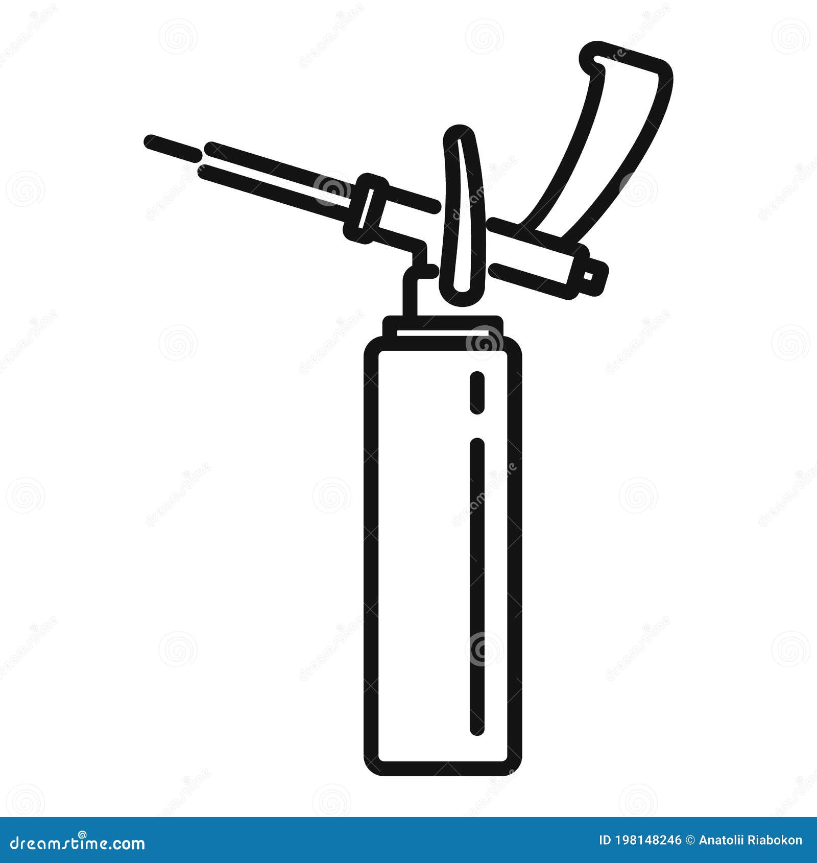 Polyurethane Foam Icon, Outline Style Stock Vector - Illustration of ...