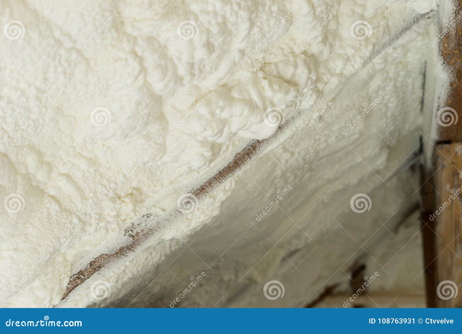 Polyurethane foam surface stock image. Image of construction - 108763931