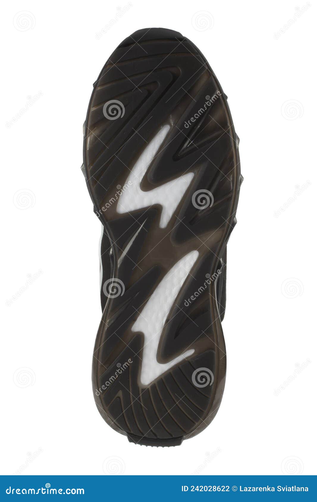 The Polyurethane Sole of the Shoe Stock Photo - Image of footwear ...