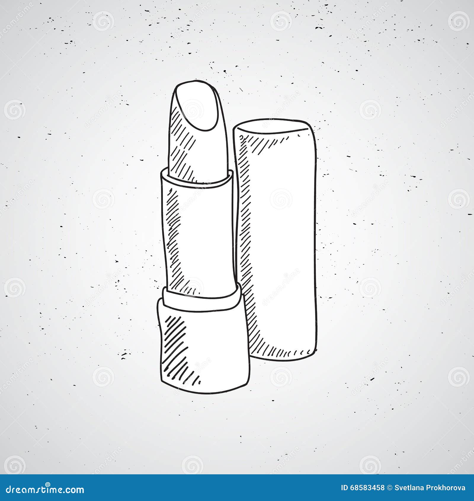 Pomade ilustración del vector. Ilustración de cosmético - 68583458