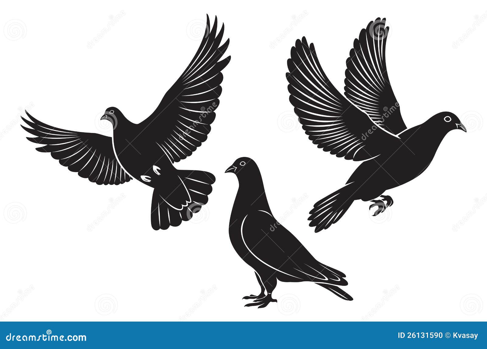 Pomba ilustração do vetor. Ilustração de pureza, liberdade - 26131590