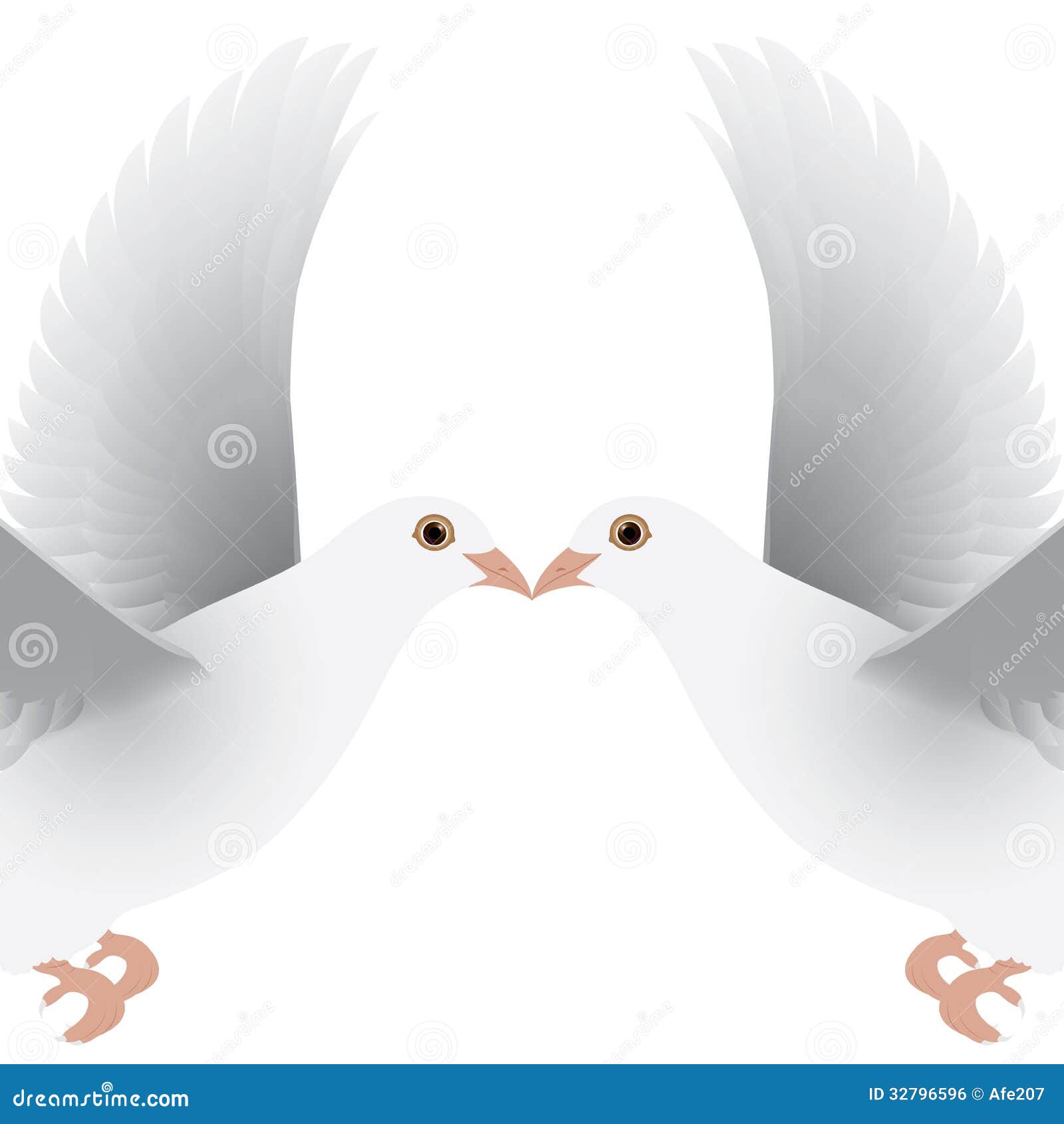 Pomba branca vetor isolado ilustração do vetor. Ilustração de livre ...