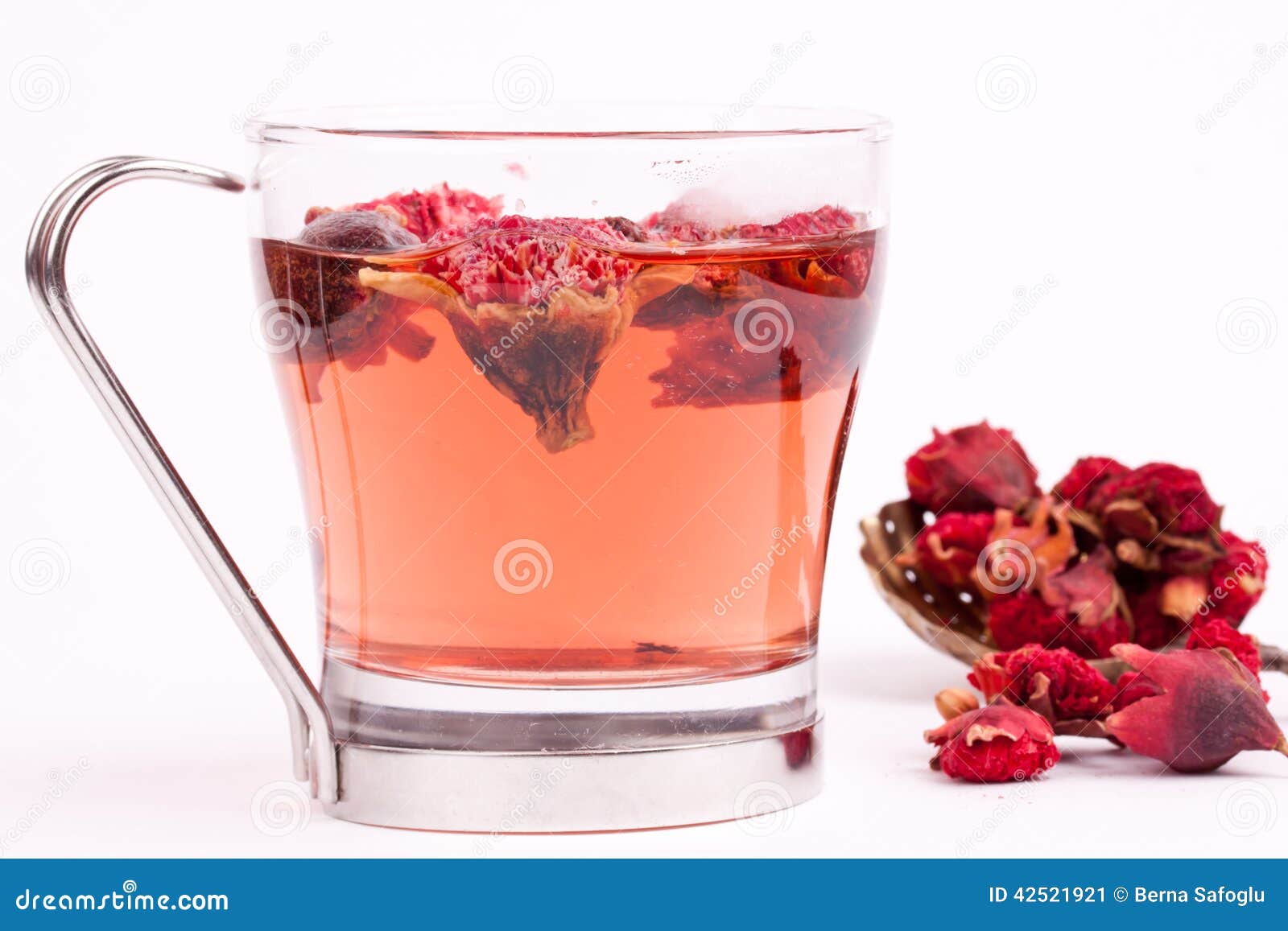 Pomegranate flower tea stock image. Image of sweet, antioxidant - 42521921
