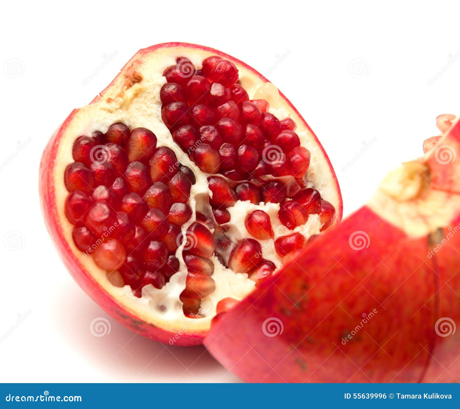 Pomegranate stock photo. Image of folate, opened, grain - 55639996