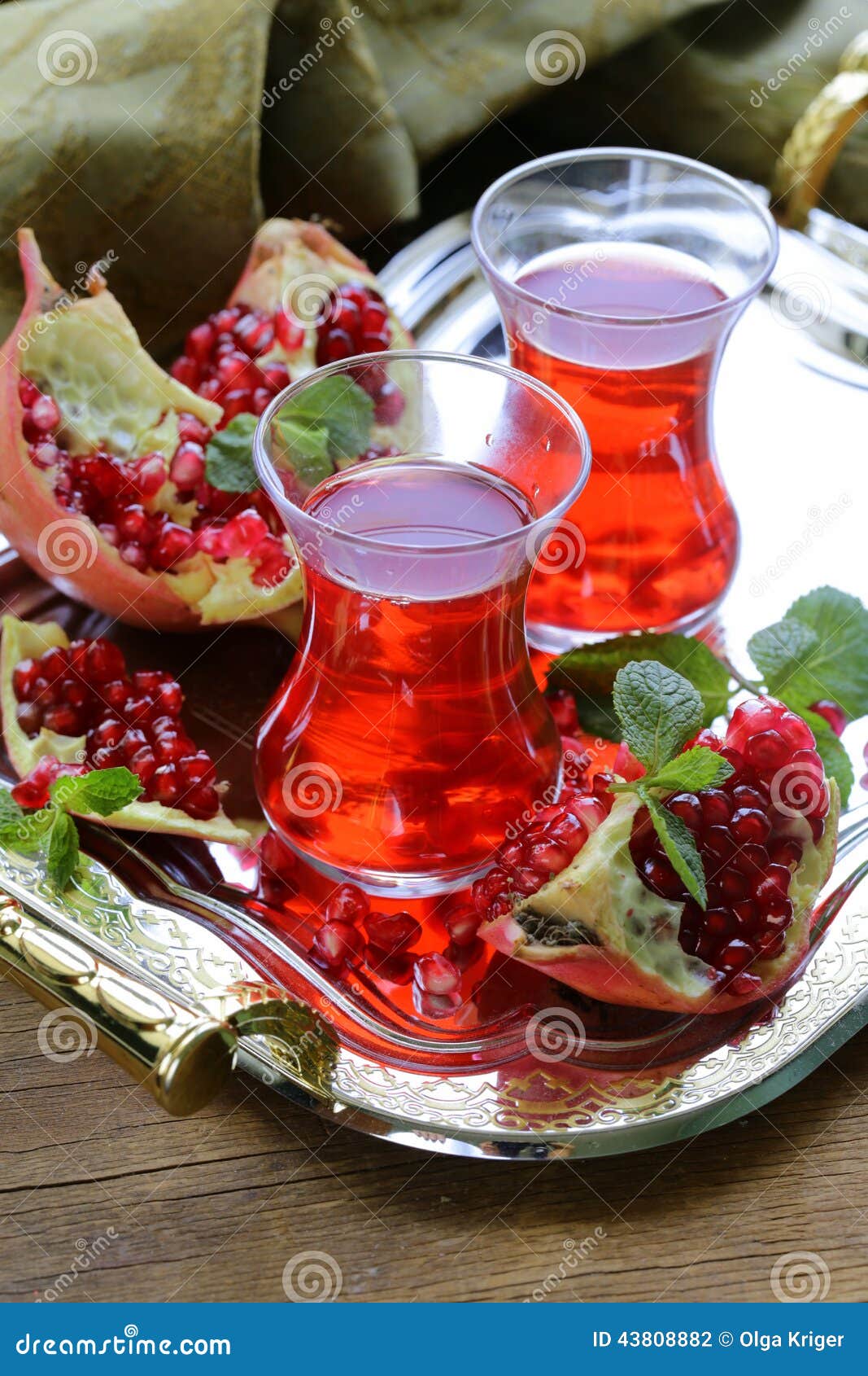 Pomegranate fruit tea stock photo. Image of ingredient - 43808882