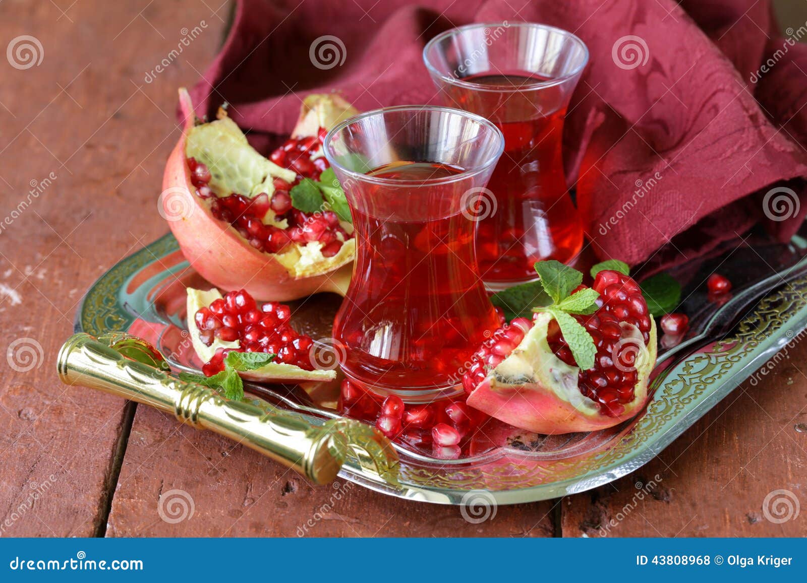 Pomegranate fruit tea stock photo. Image of organic, herbal - 43808968