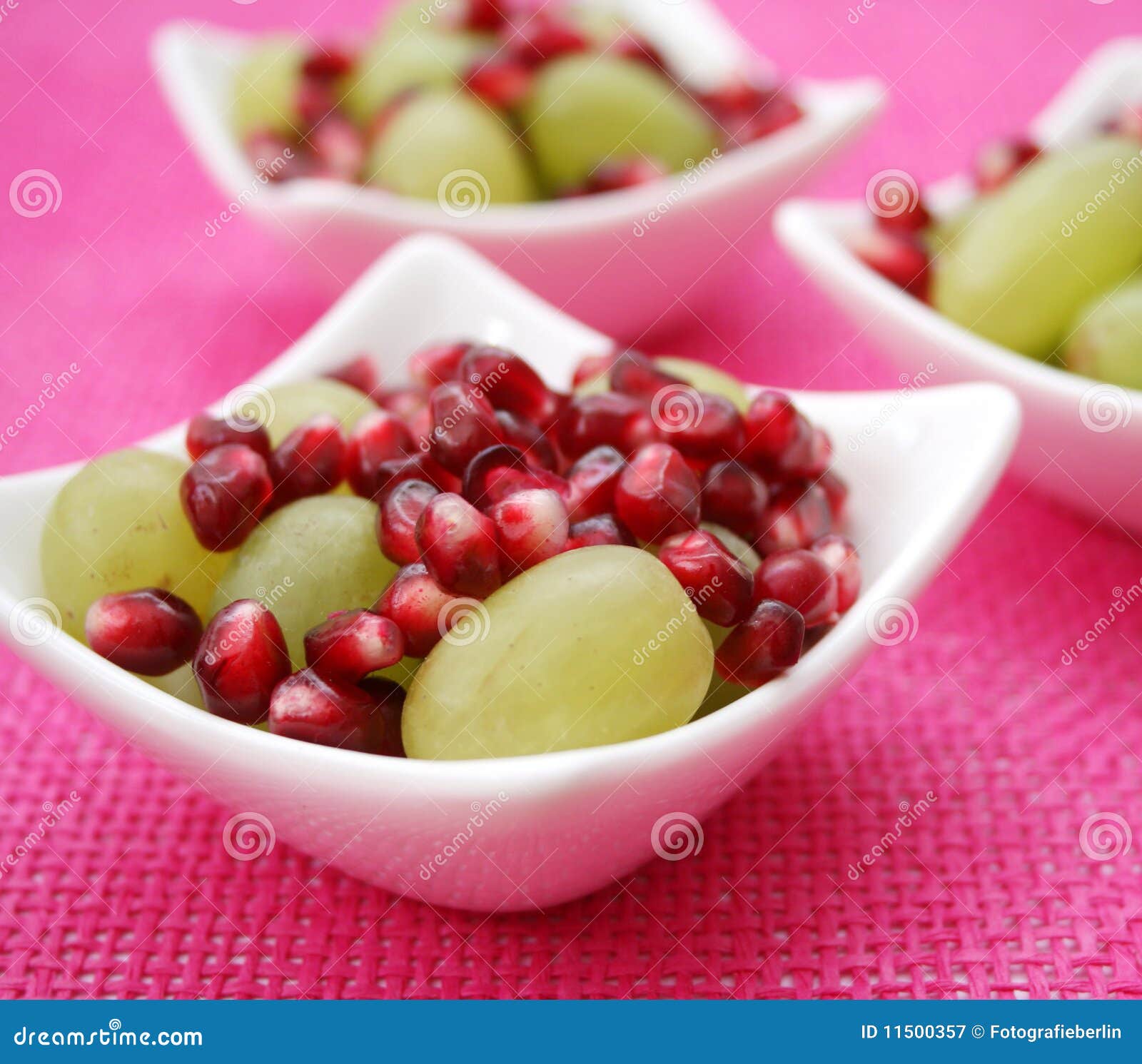 Pomegranate and grapes stock image. Image of seeds, exotic - 11500357