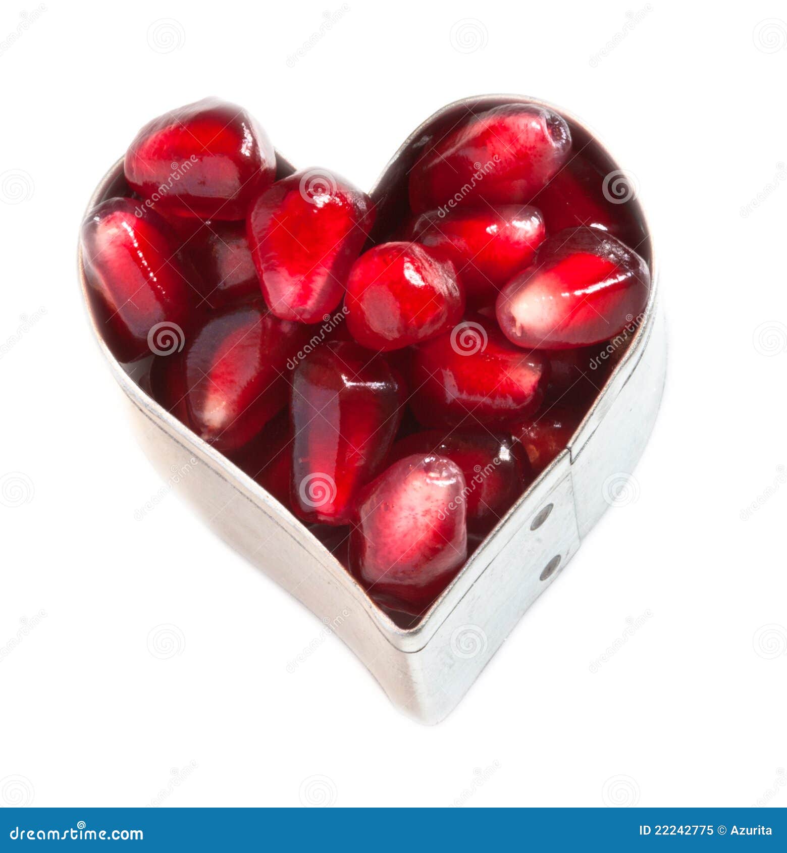 Pomegranate heart stock image. Image of cookie, love - 22242775