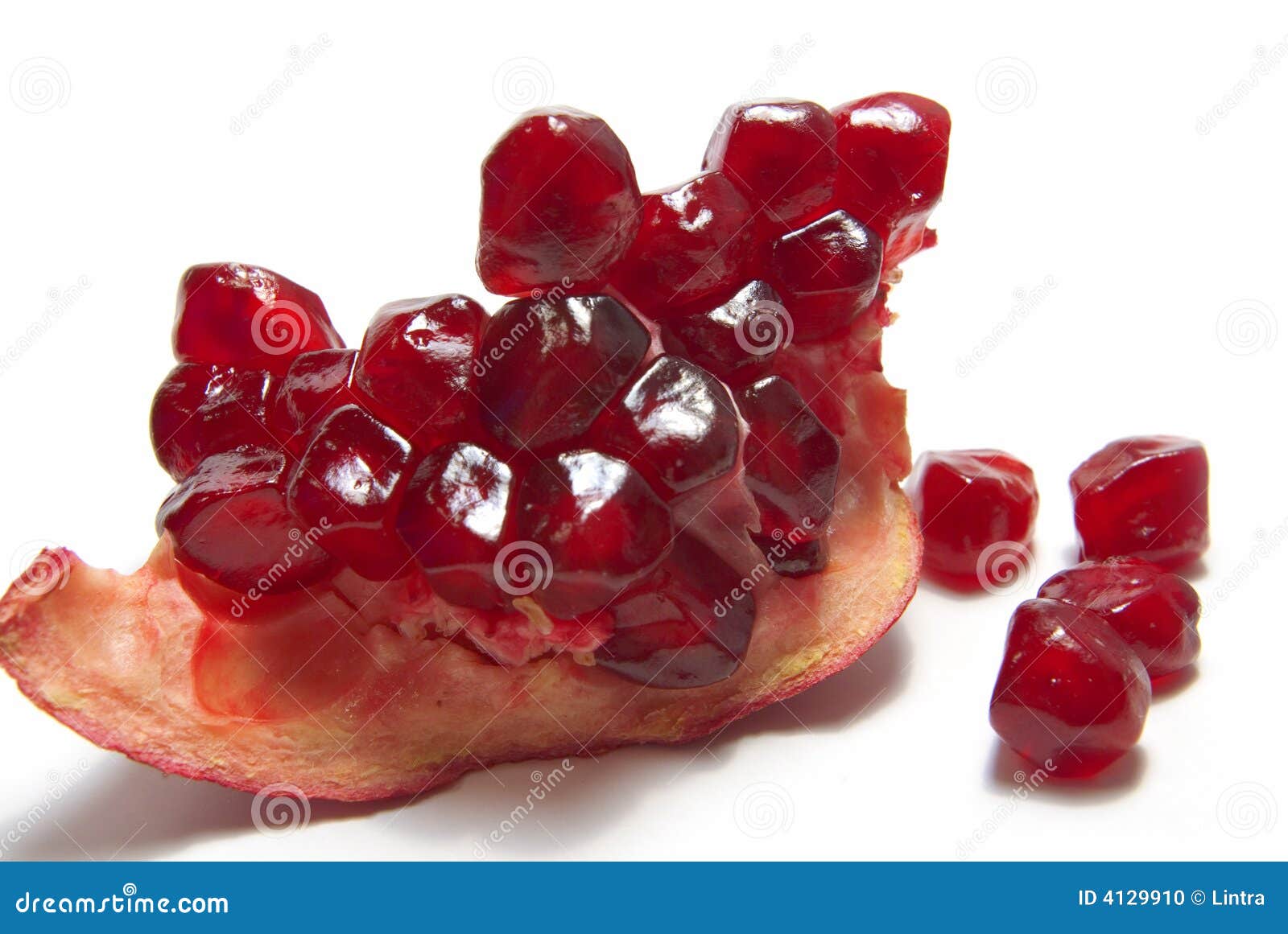 Pomegranate seeds stock photo. Image of edible, organic - 4129910