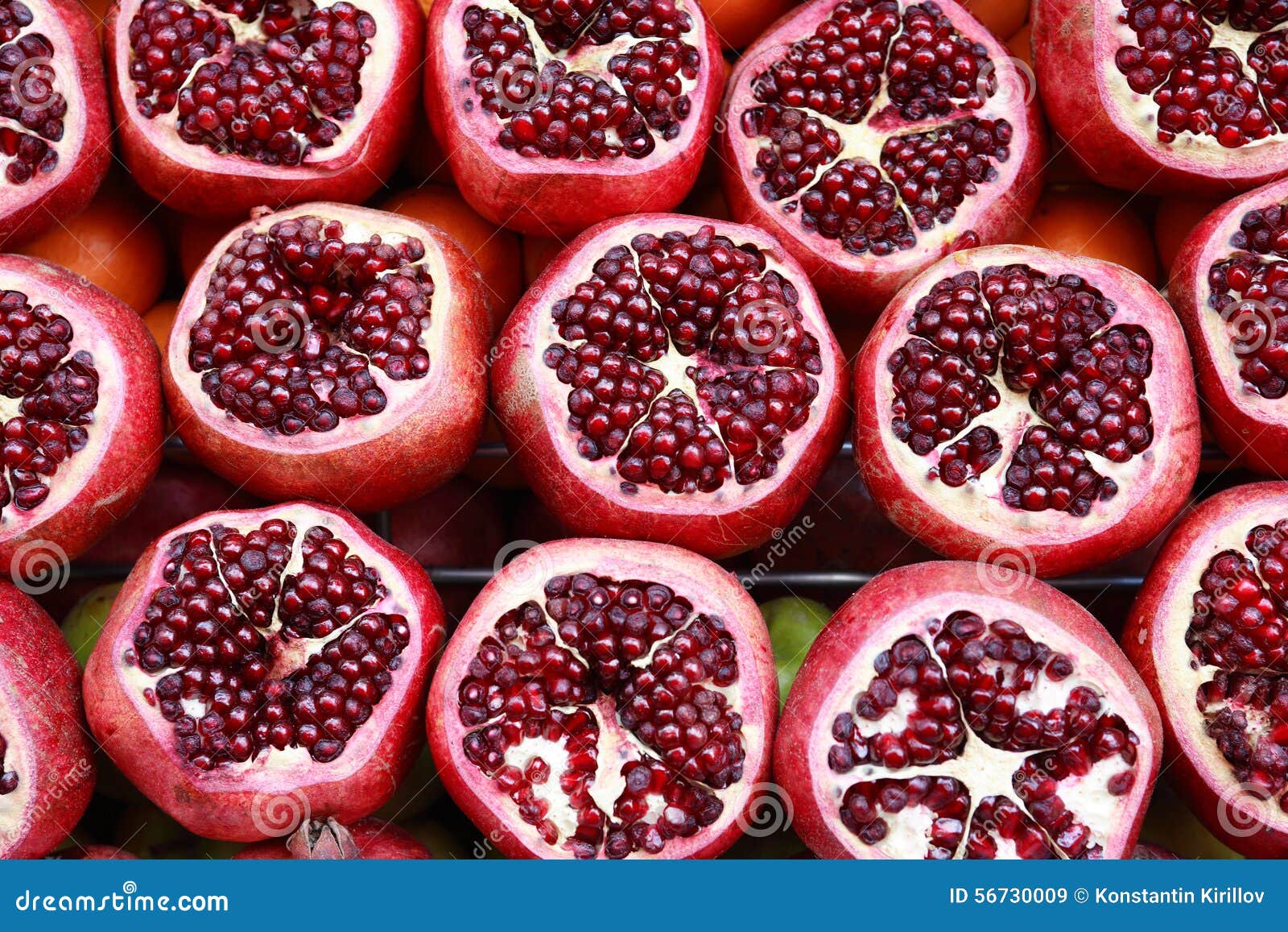 Pomegranates Background stock image. Image of healthy - 56730009