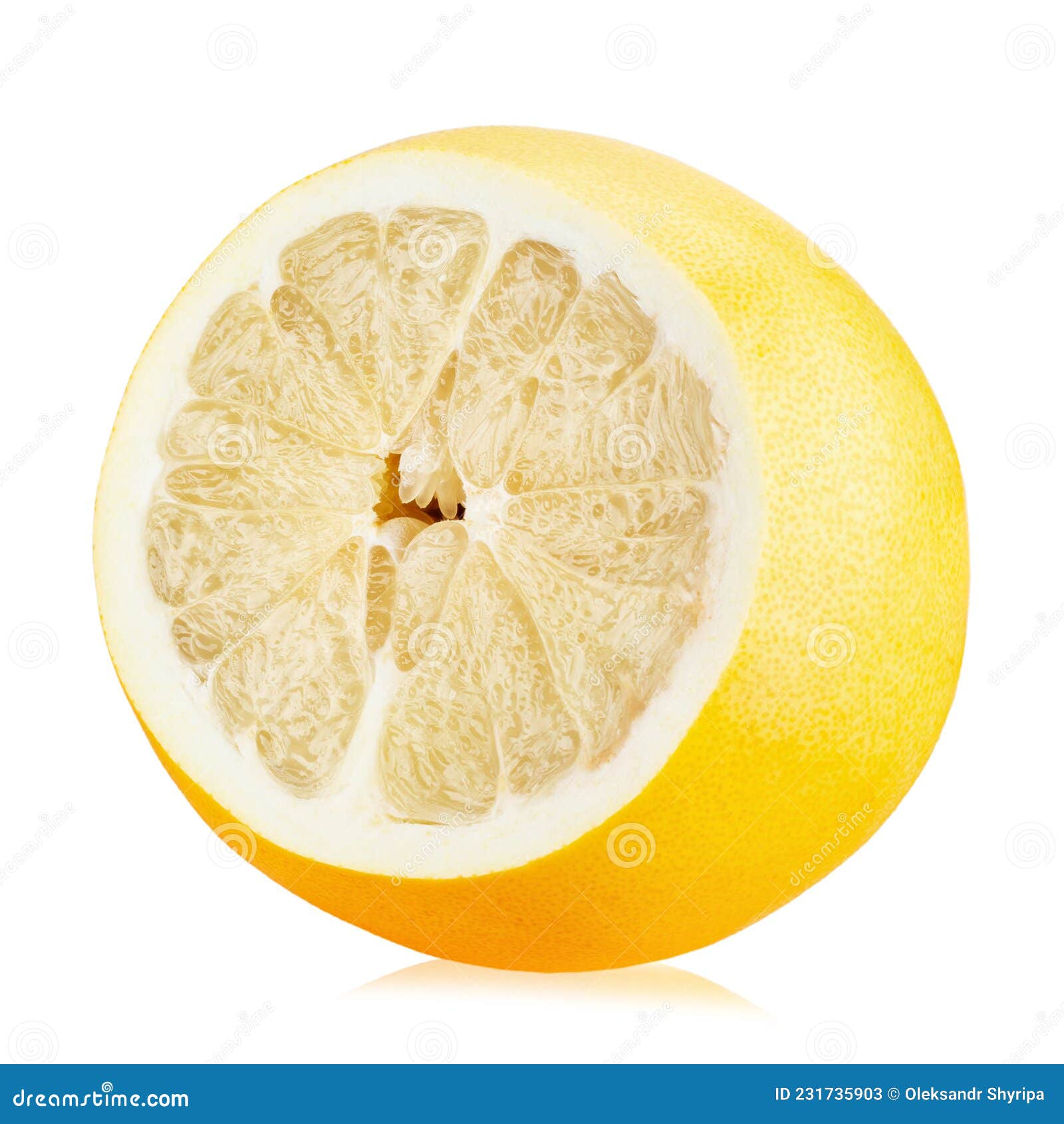 Pomelo Citrus Fruit on White Background, Pomelo Isolated on White ...