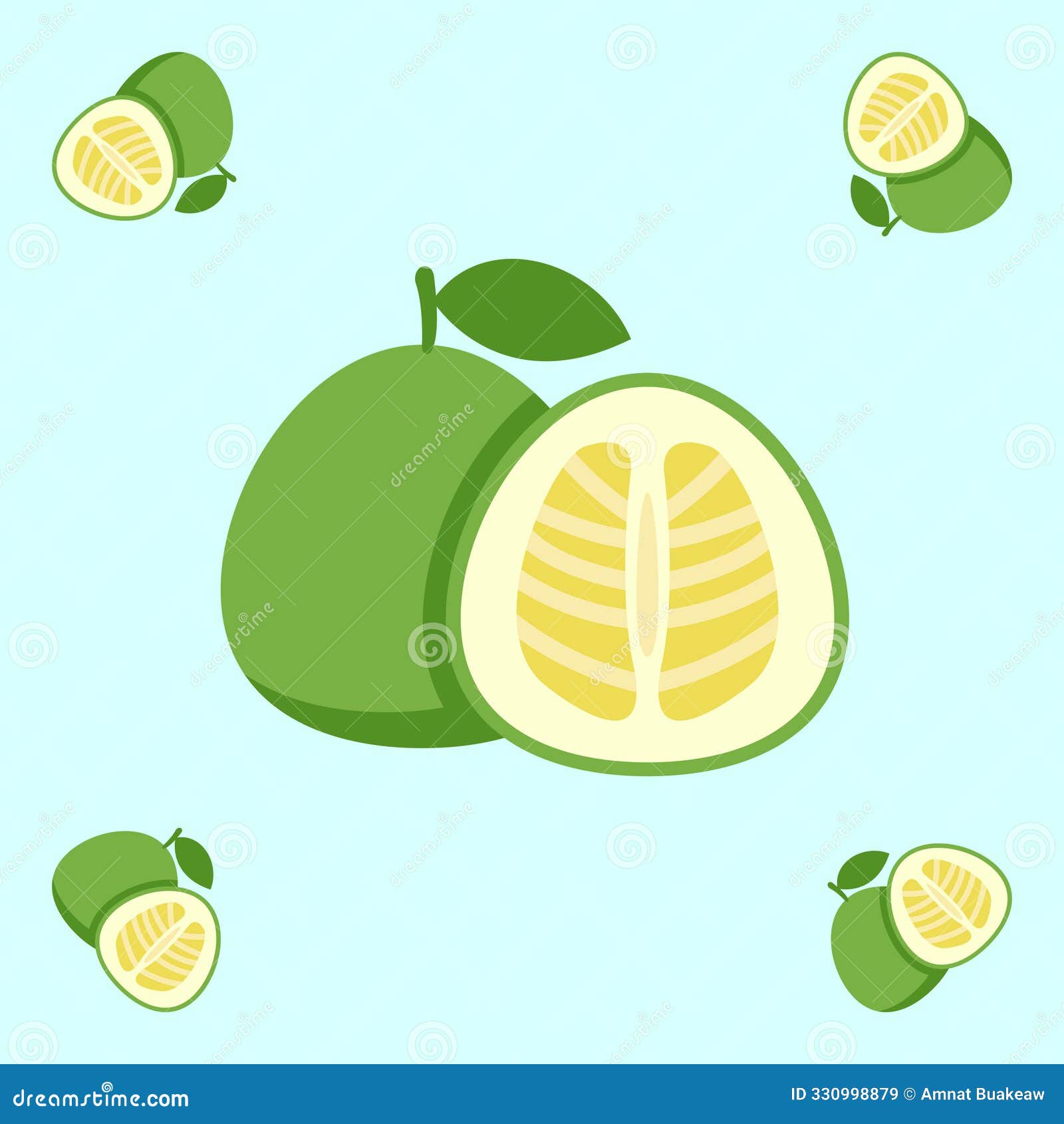 Pomelo Fruit Seamless for Pattern Fabric, Simple Pomelo Fruit Cute ...