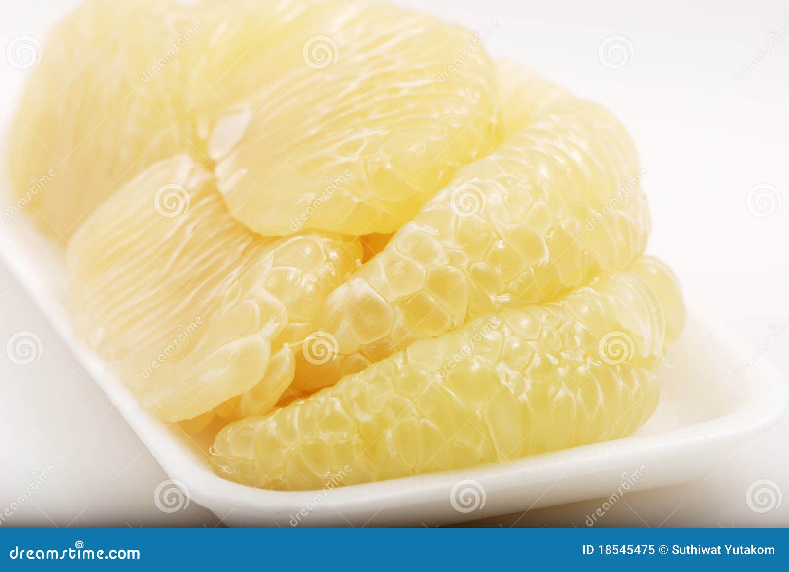 Pomelo sections stock image. Image of piece, background - 18545475
