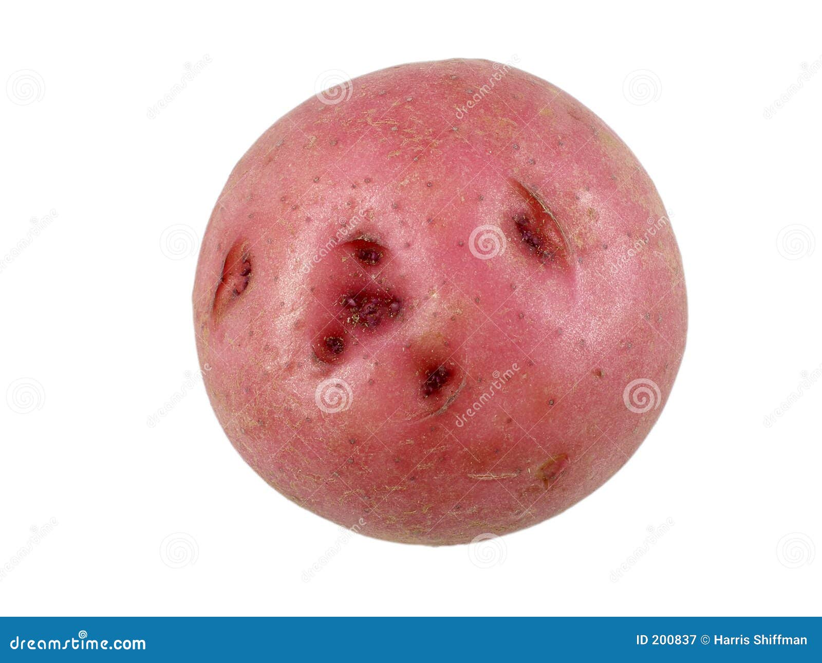 Pomme de terre rouge image stock. Image du rouge, nourriture - 200837