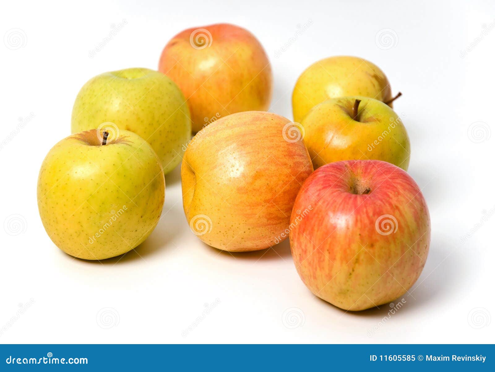 Pommes jaunes image stock. Image du durée, seulement - 11605585