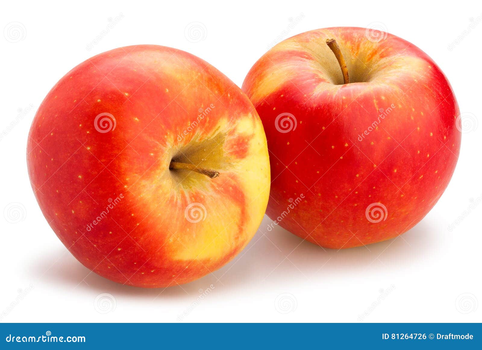 Pommes rouges photo stock. Image du pomme, brillant, sain - 81264726