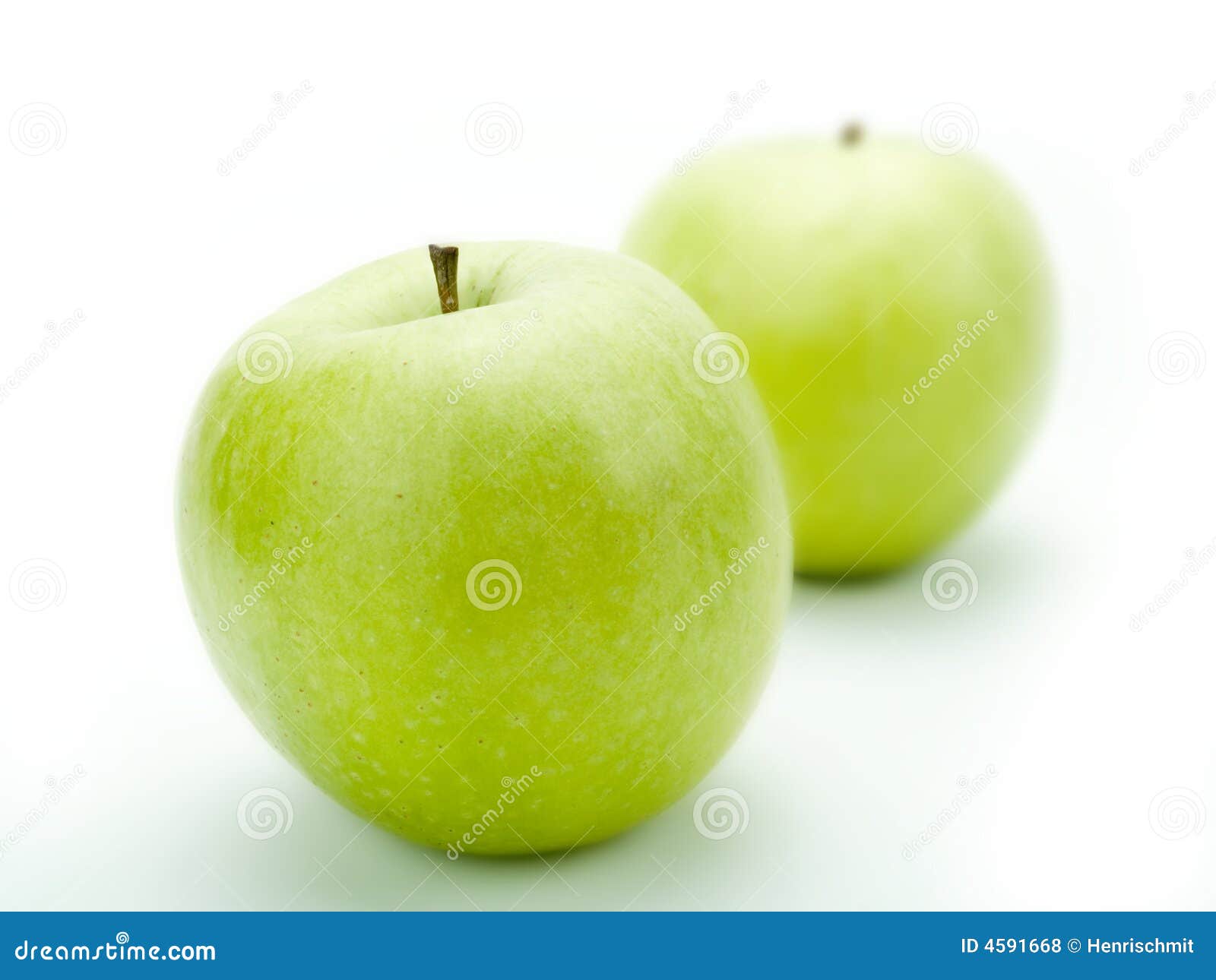 Pommes vertes photo stock. Image du pommes, délicieux - 4591668