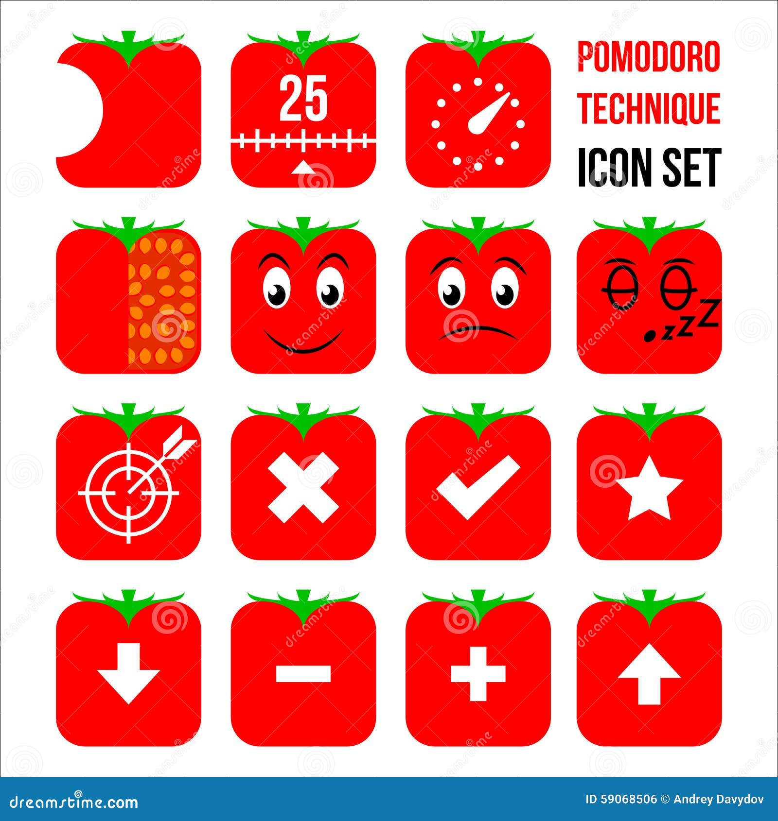 Pomodoro Technique Concept. Woman Working In Office Under Pomodoro ... Pomodoro Technique Concept. Woman Working In Office Under Pomodoro ...