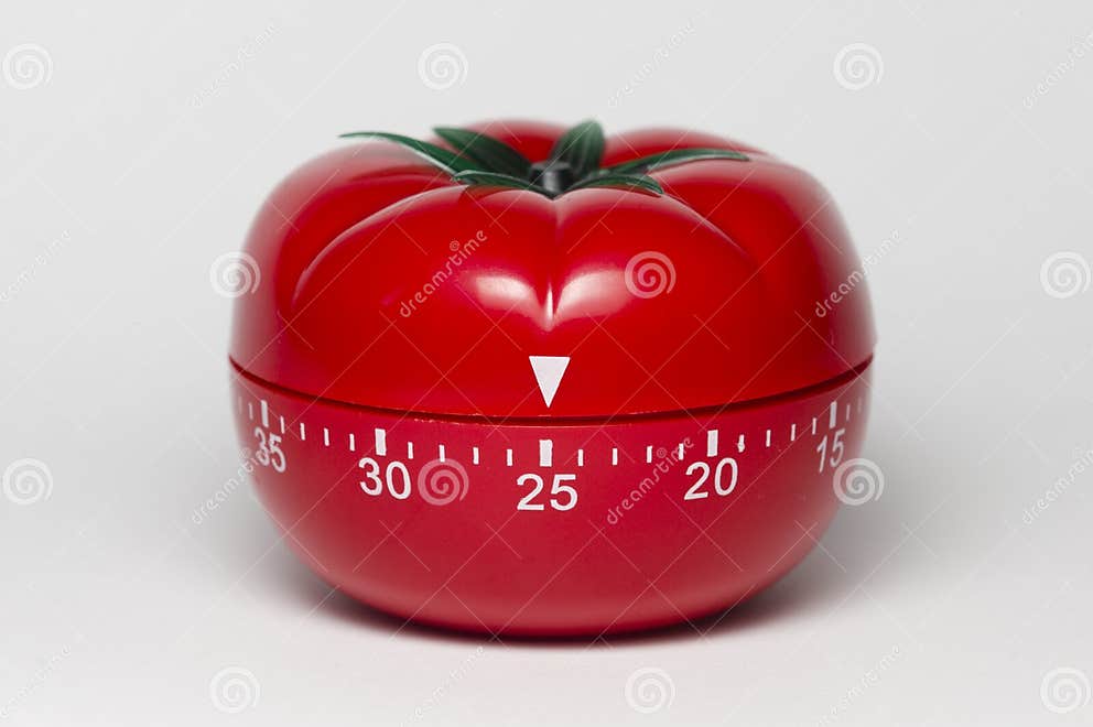 Pomodoro technique stock photo. Image of timer, equipment - 43639136