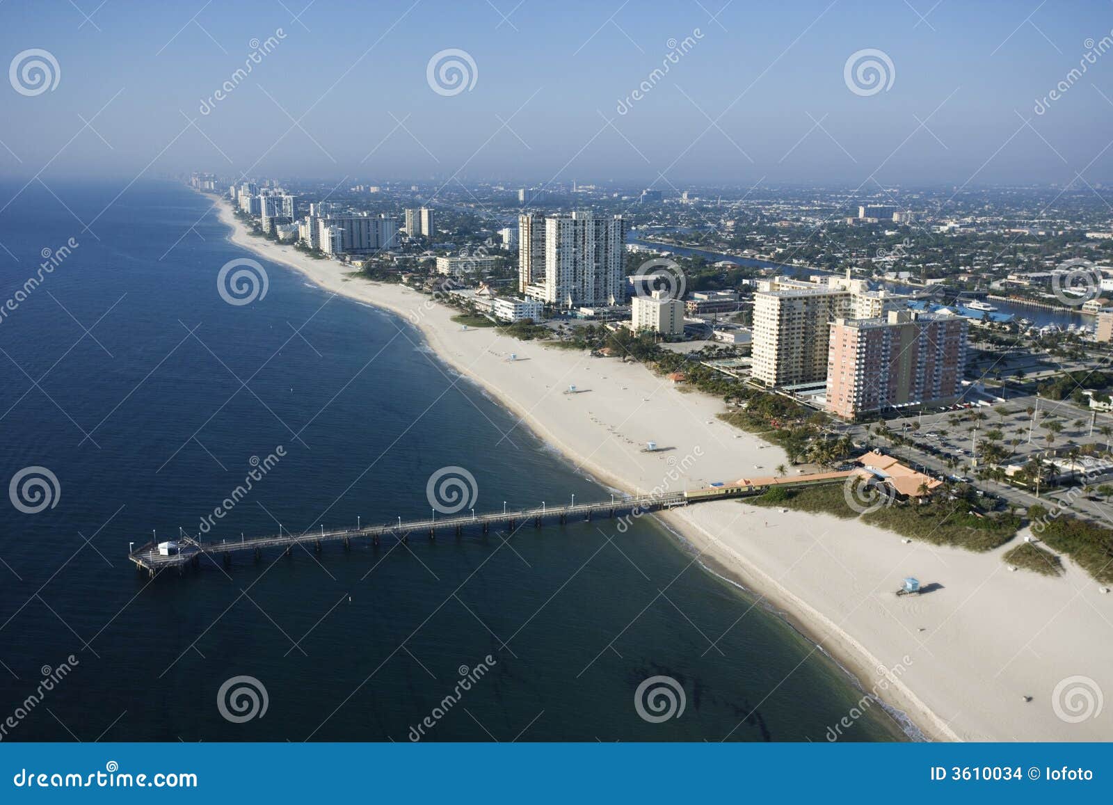 Pompano Beach, Flordia. stock photo. Image of outdoors - 3610034