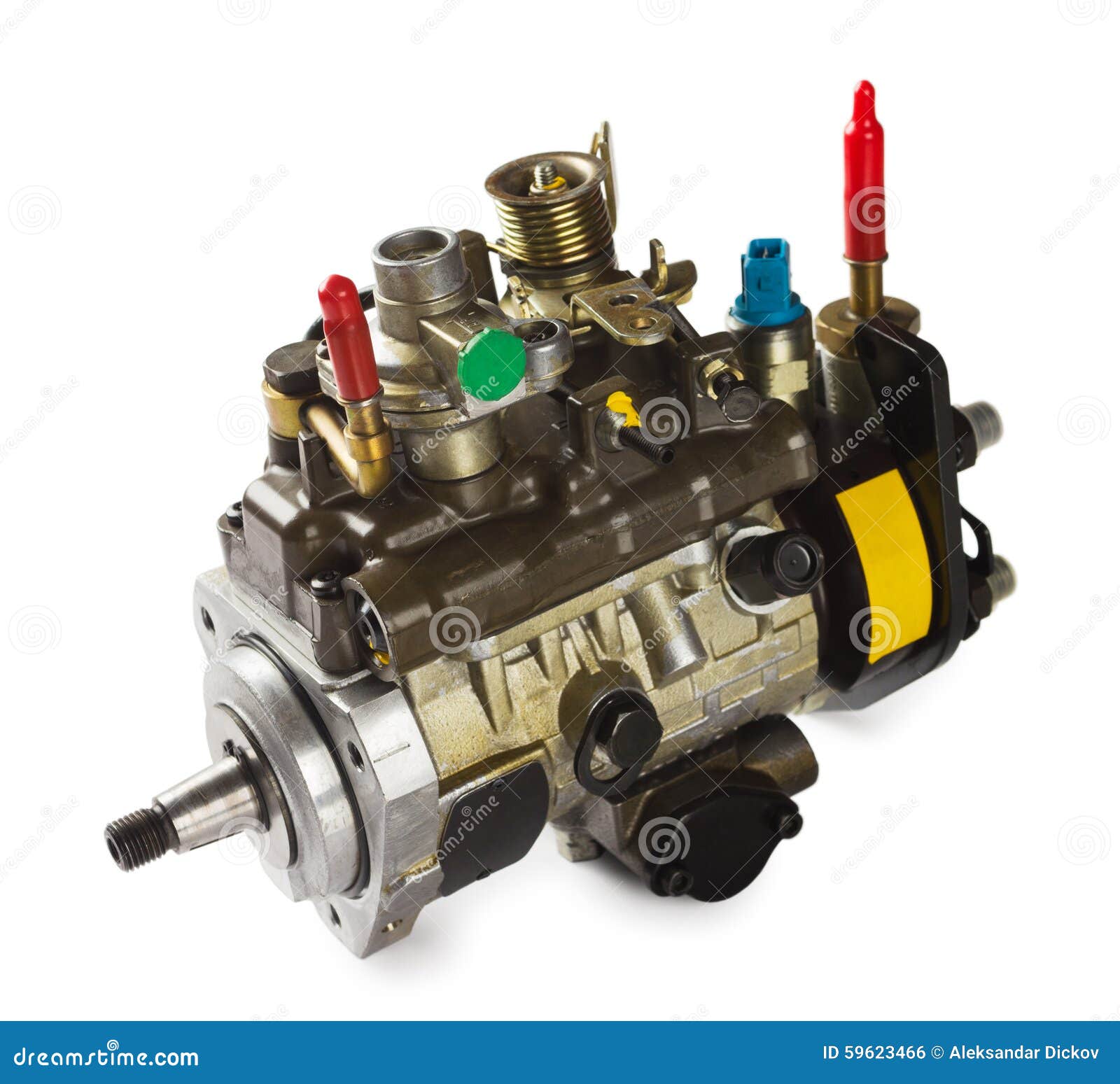 Pompe Diesel D'injection De Carburant Photo stock - Image du entraîneur ...