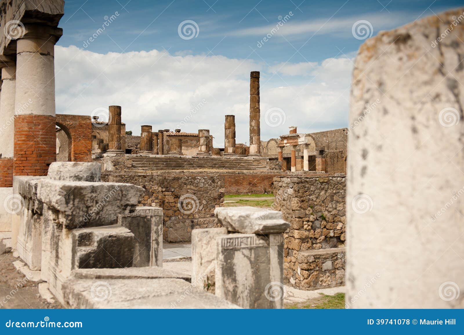 Pompei - Ancient Rome stock photo. Image of history, monument - 39741078
