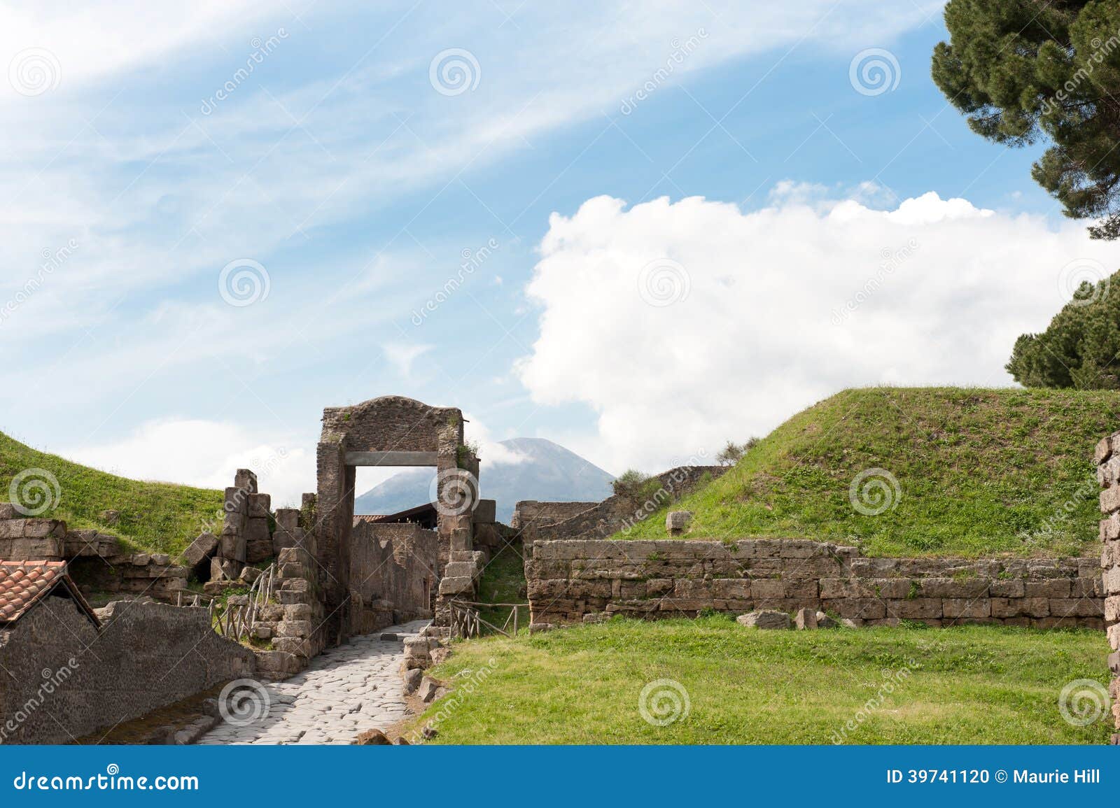 Pompei - Ancient Rome stock photo. Image of historical - 39741120