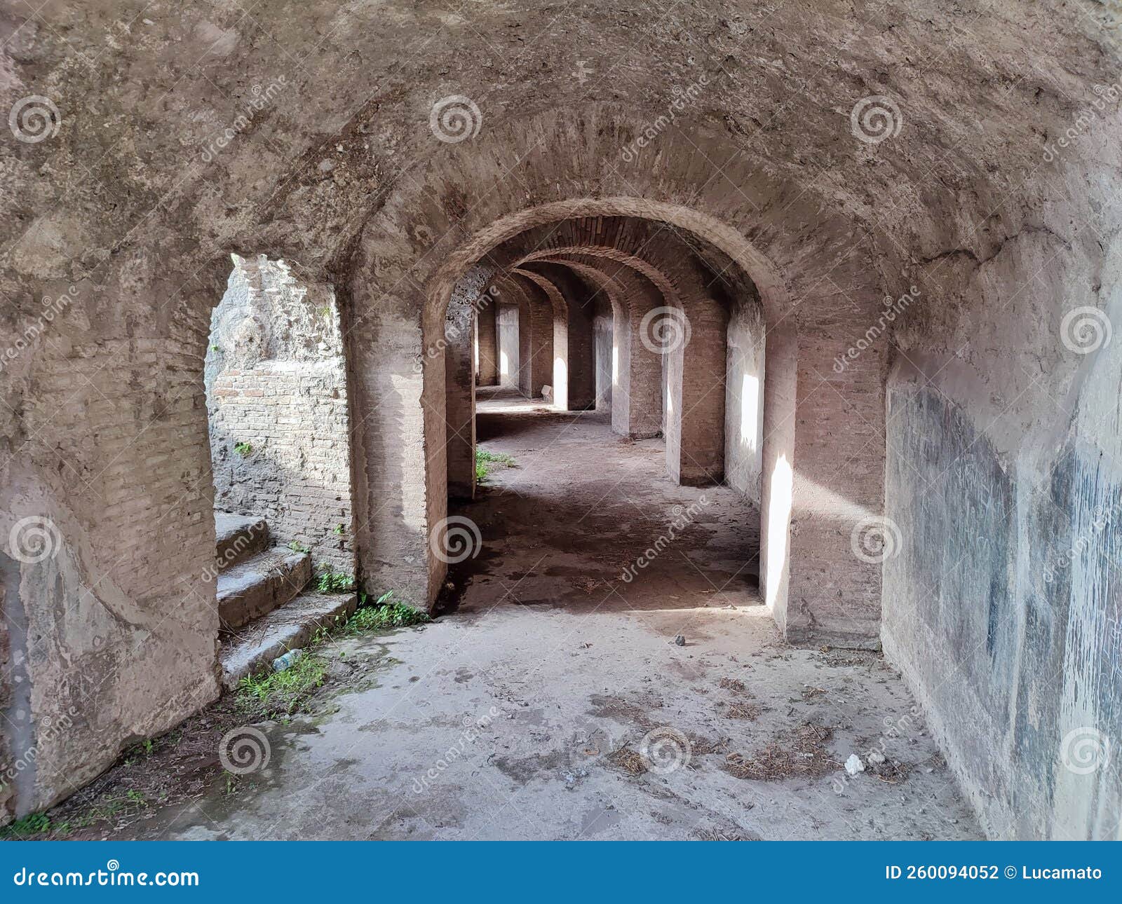 Pompei - Cunicoli Dell`Anfiteatro Editorial Photography - Image of ...