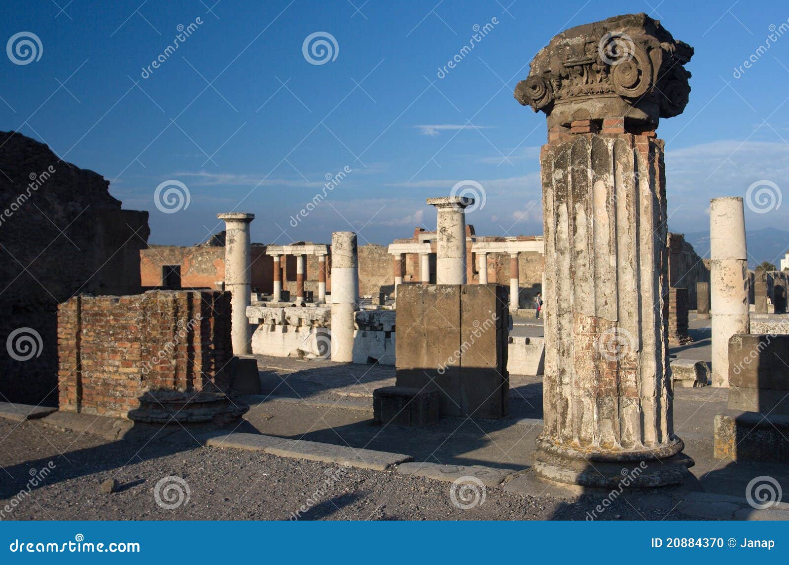 Pompei in Italy stock photo. Image of ancient, tourism - 20884370