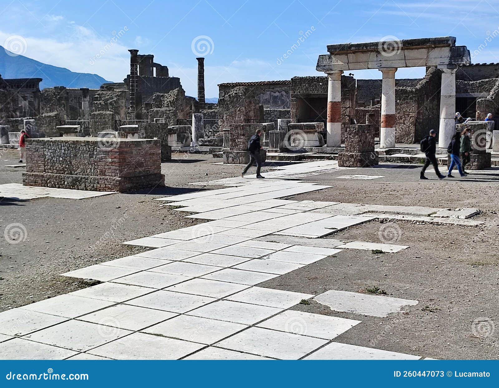 Pompei - Pavimentazione Della Piazza Del Foro Editorial Stock Photo ... Pompei - Pavimentazione Della Piazza Del Foro Editorial Stock Photo ...