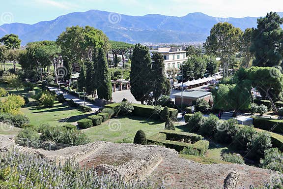 Pompei - Scorcio Panoramico Dal Tempio Di Venere Editorial Photo ... Pompei - Scorcio Panoramico Dal Tempio Di Venere Editorial Photo ...