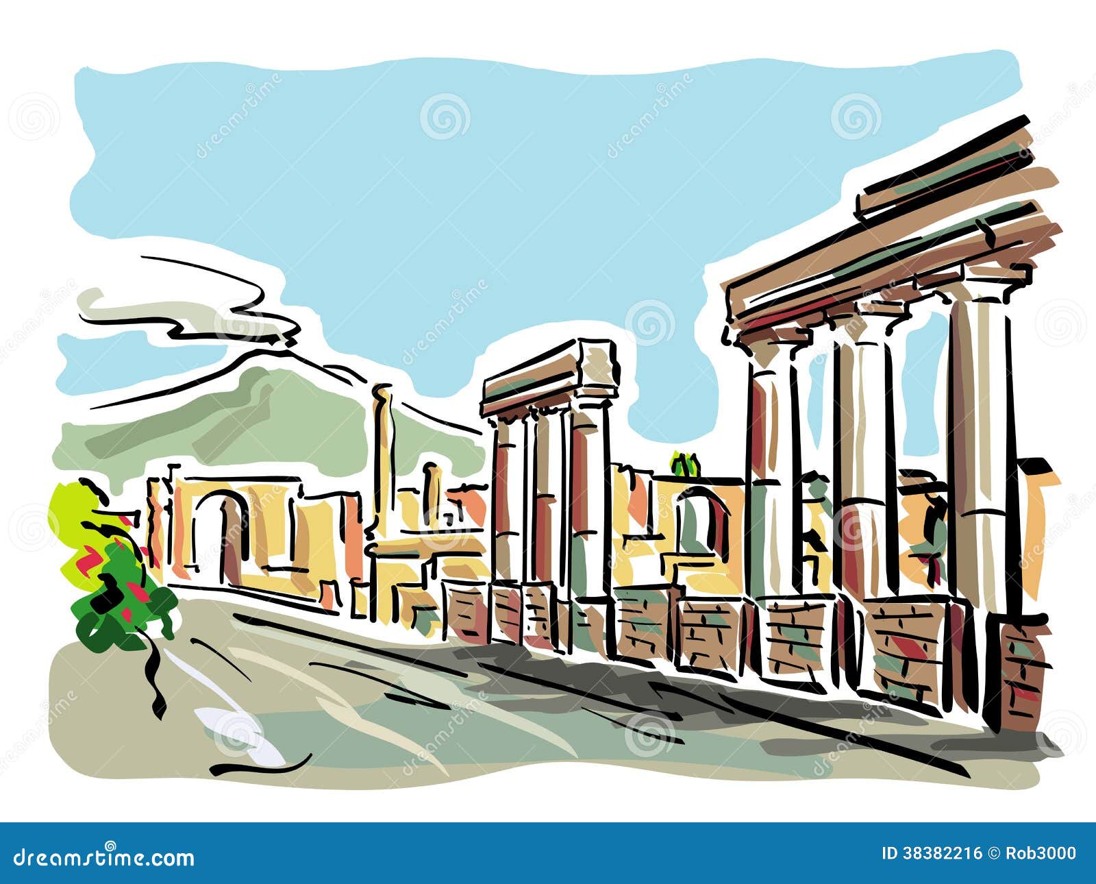 Pompeii Cartoons, Illustrations & Vector Stock Images - 885 Pictures to ...