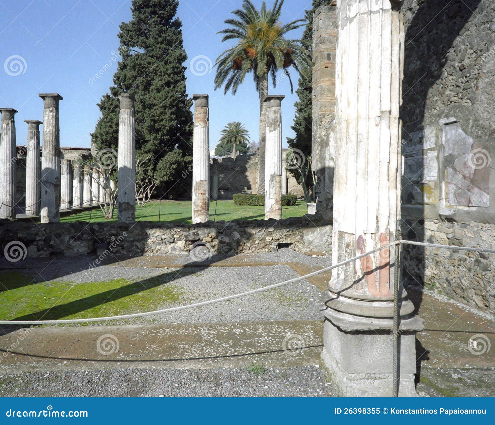 Pompeii, Italy editorial image. Image of vesuvius, roman - 26398355