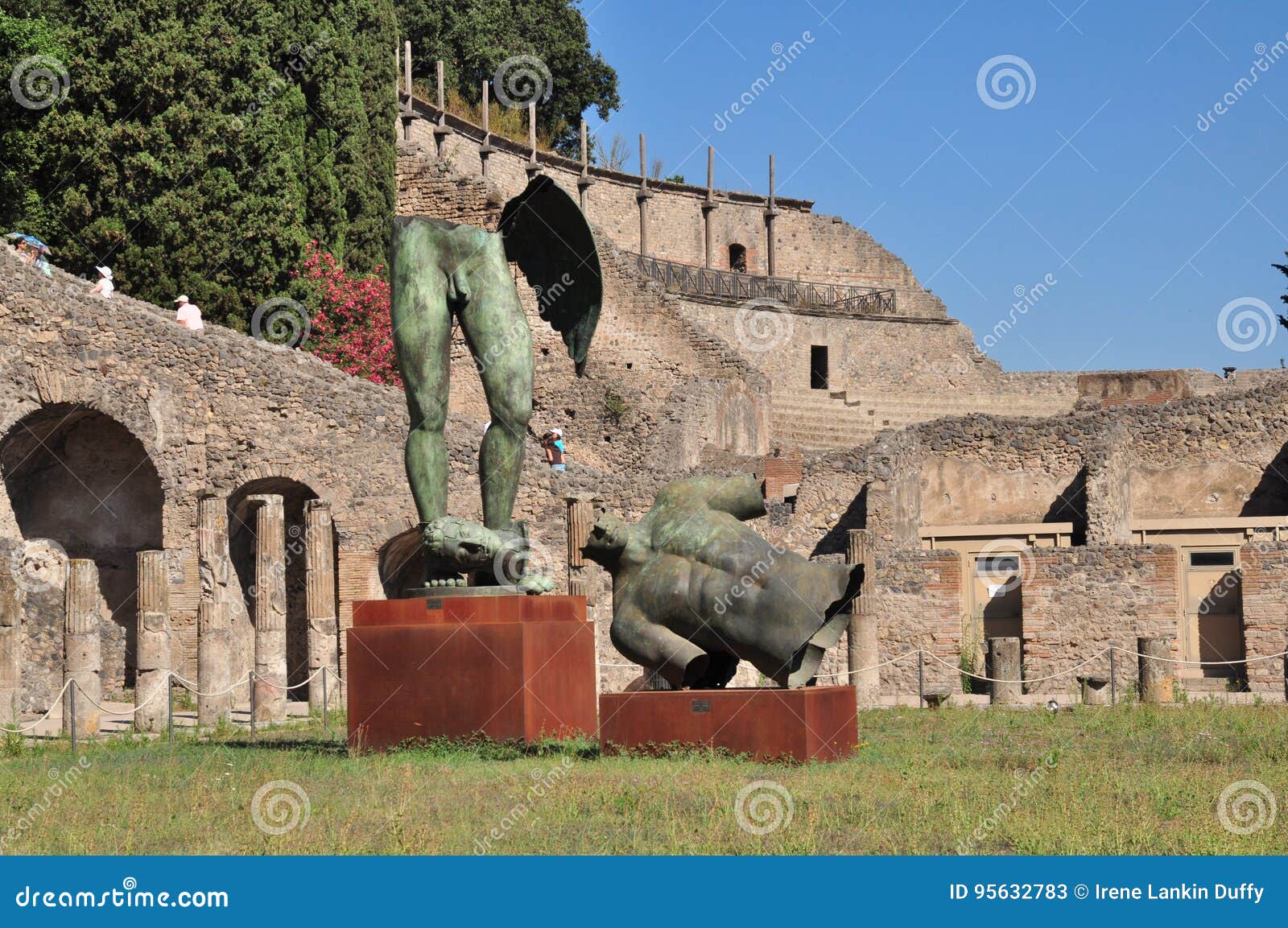 Pompeii, Italy editorial stock photo. Image of travel - 95632783