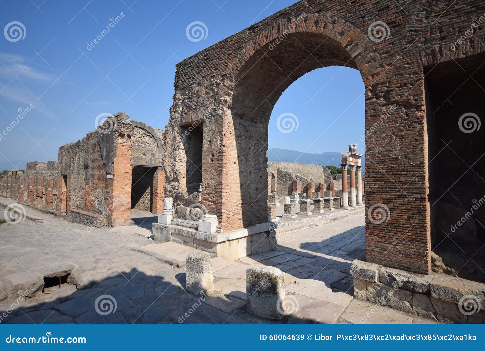 Pompeji - Italien stockbild. Bild von antike, berühmt - 60064639