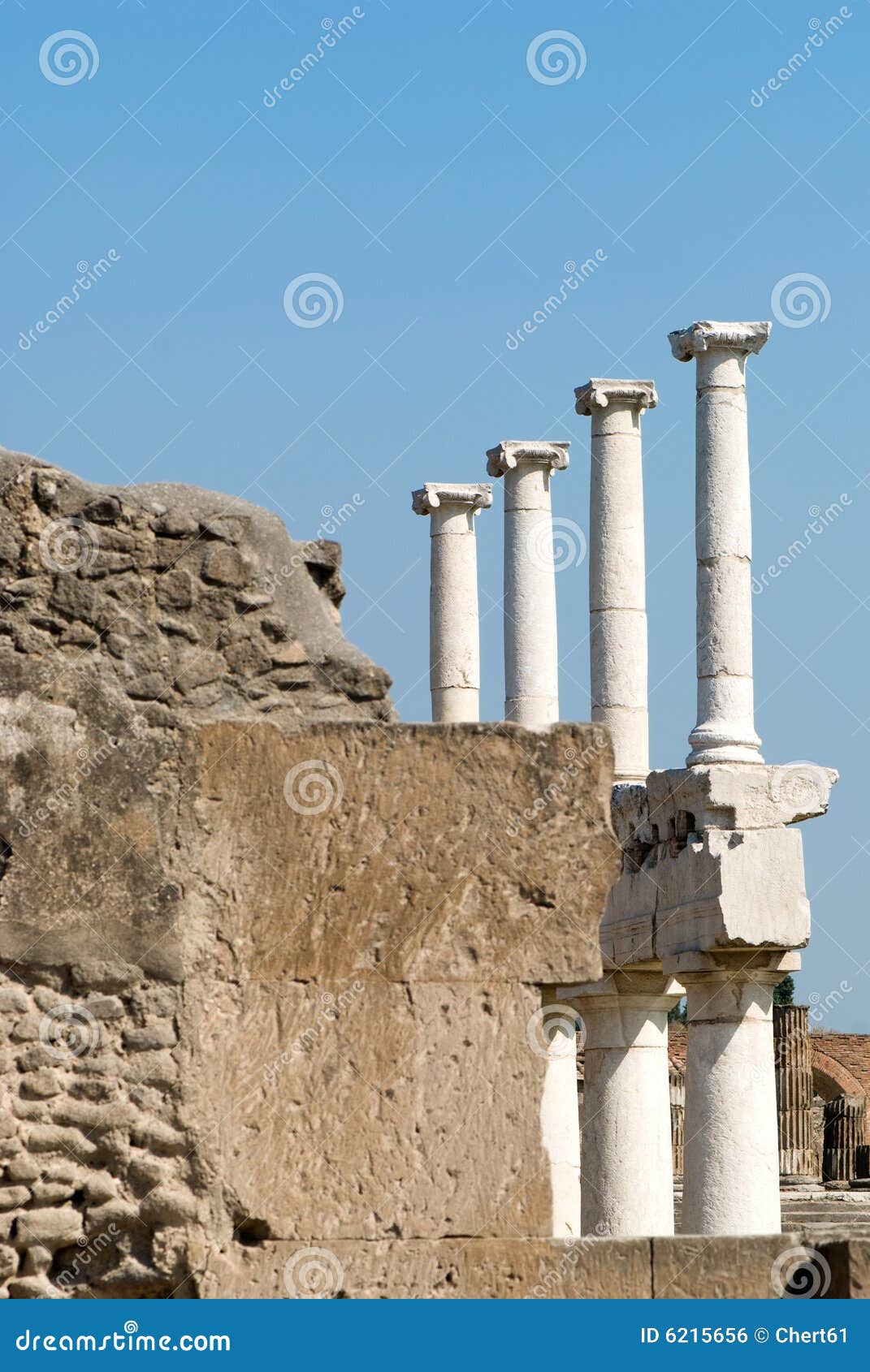 Pompey stock photo. Image of rome, arts, scenery, brick - 6215656
