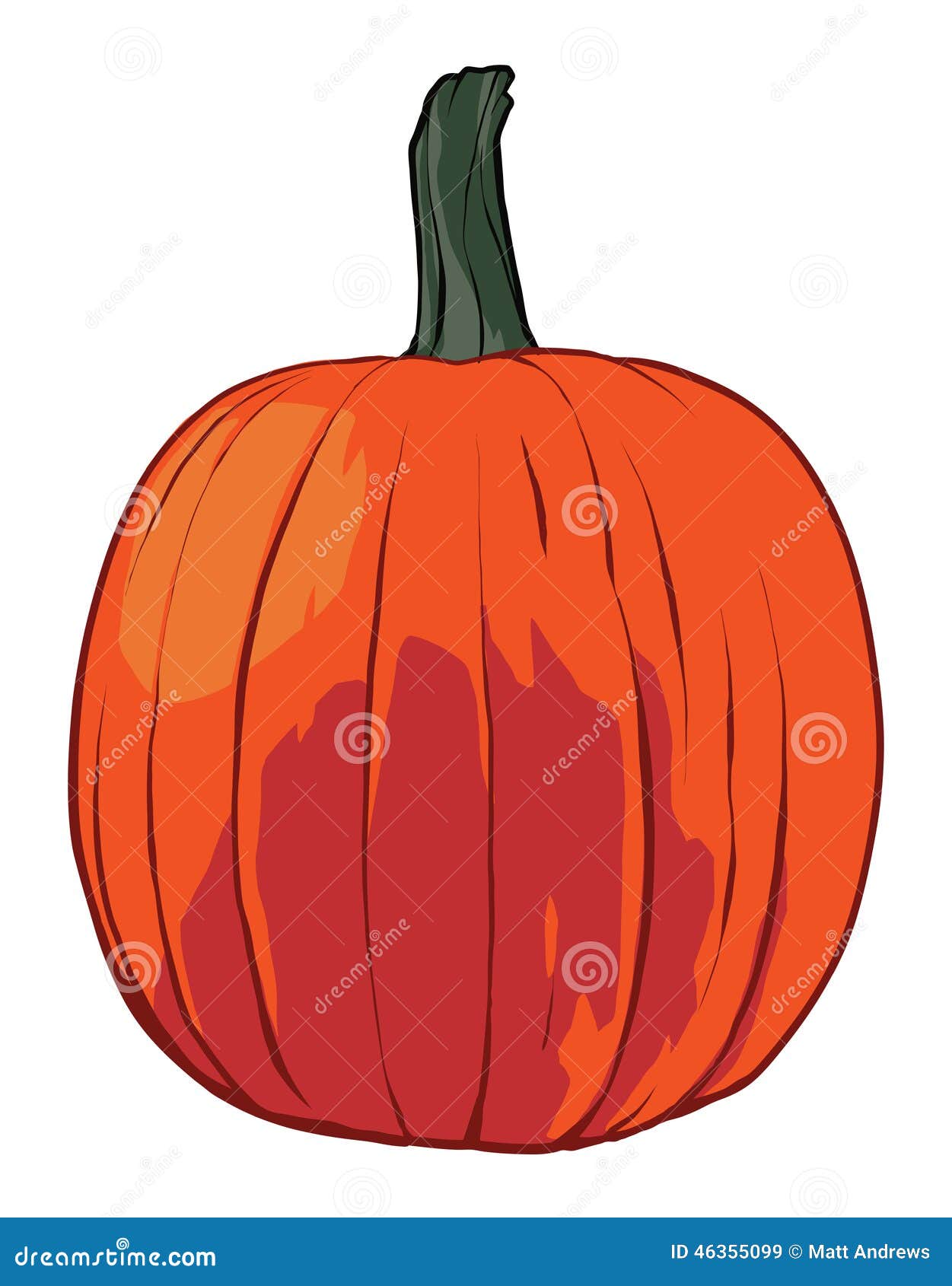 Pompoen Clipart vector illustratie. Illustration of alles - 46355099