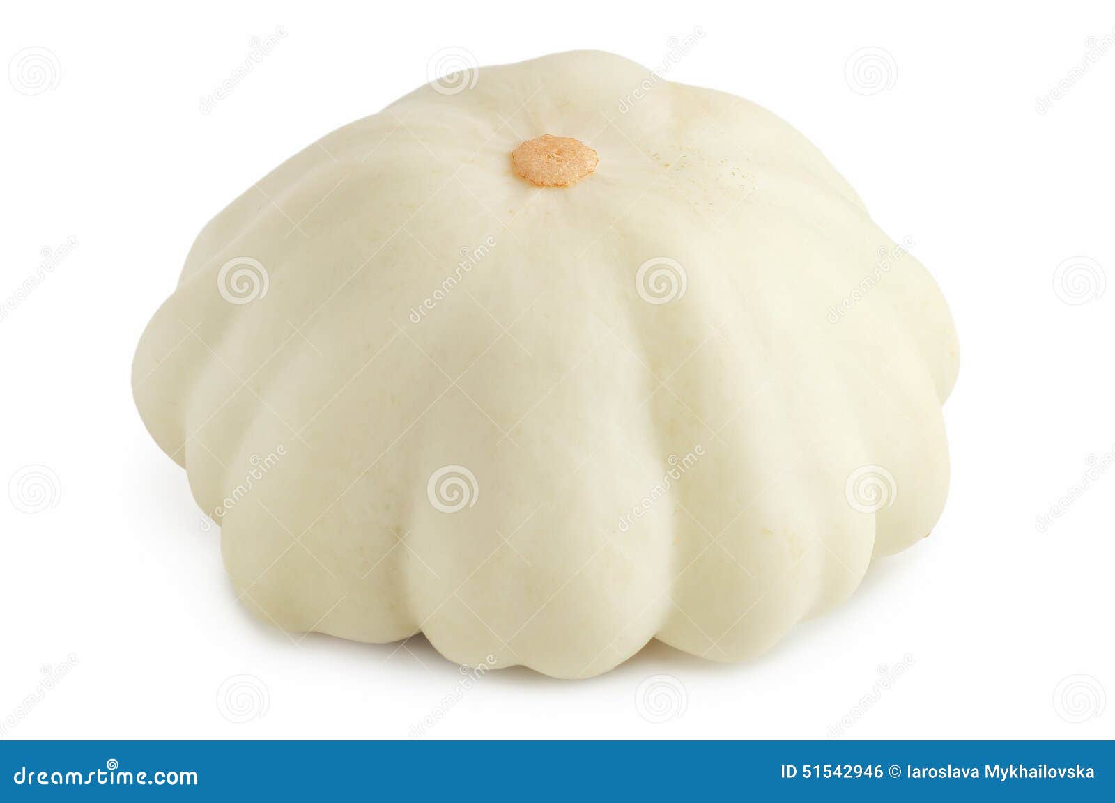 Pompoen op een wit stock foto. Image of overvloed, geïsoleerd - 51542946