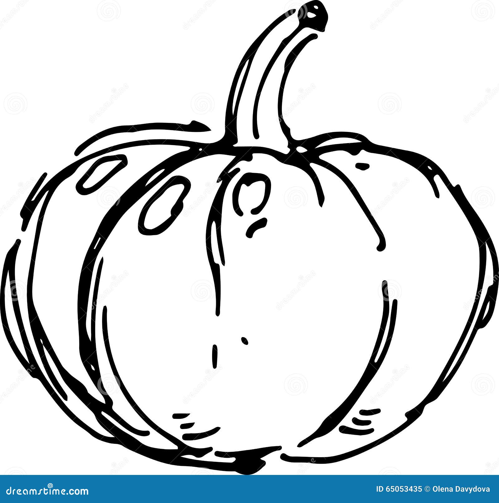 Pompoen Vector illustratie vector illustratie. Illustration of grappig ...