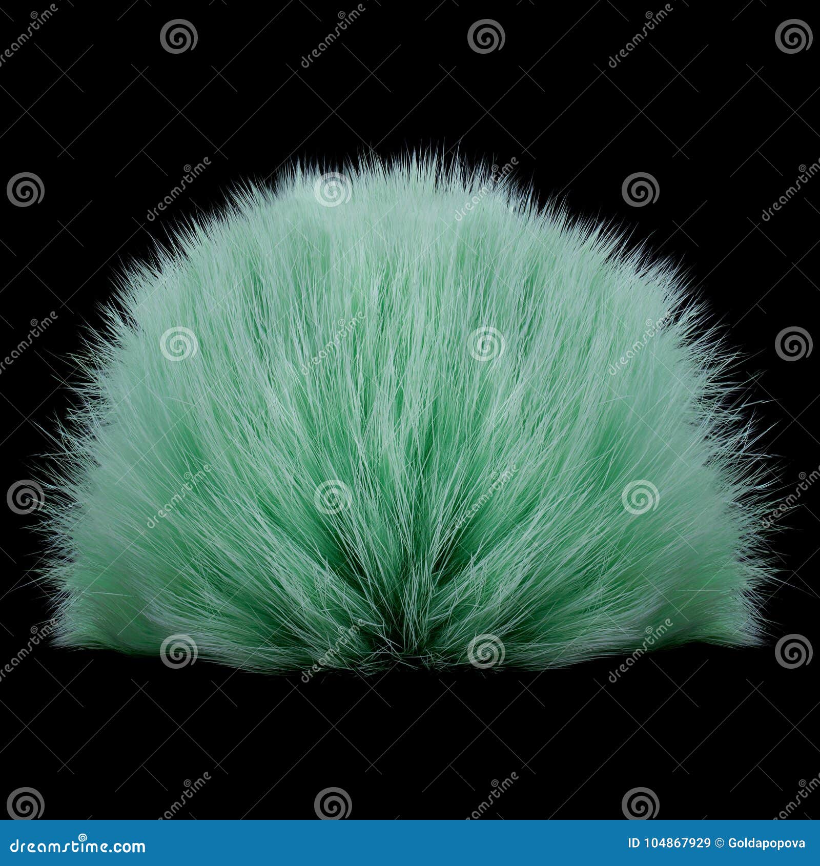 PomPom verde imagen de archivo. Imagen de estilo, creativo - 104867929