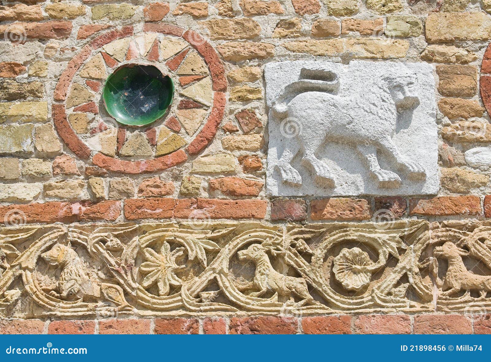 Pomposa Abbey. Codigoro. Emilia-Romagna. Italy Stock Photo - Image of ...