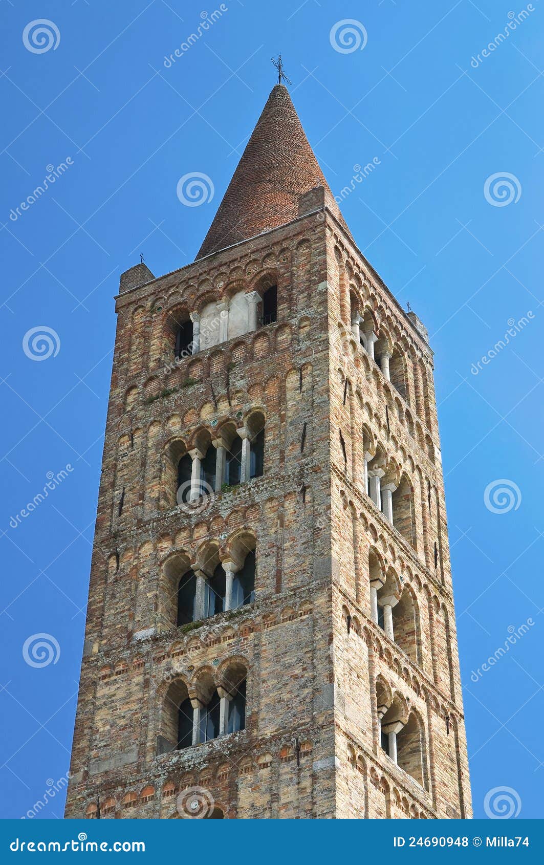Pomposa Abbey. Codigoro. Emilia-Romagna. Italy Stock Photo - Image of ...