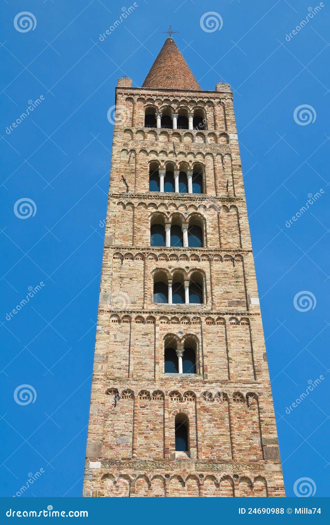 Pomposa Abbey. Codigoro. Emilia-Romagna. Italy Stock Photo - Image of ...