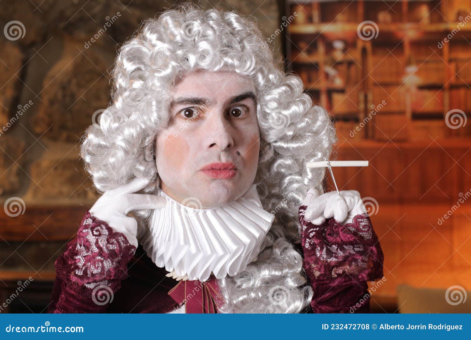 Pompous Gentleman Smoking a Cigarette Stock Photo - Image of gentleman ...