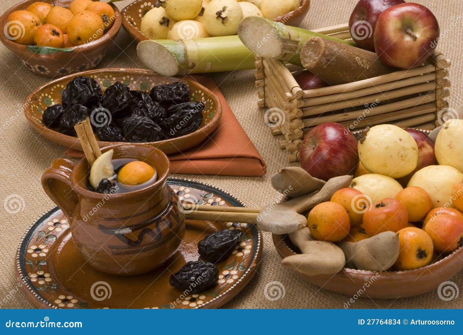 Ponche foto de archivo. Imagen de frutas, alimento, diciembre - 27764834