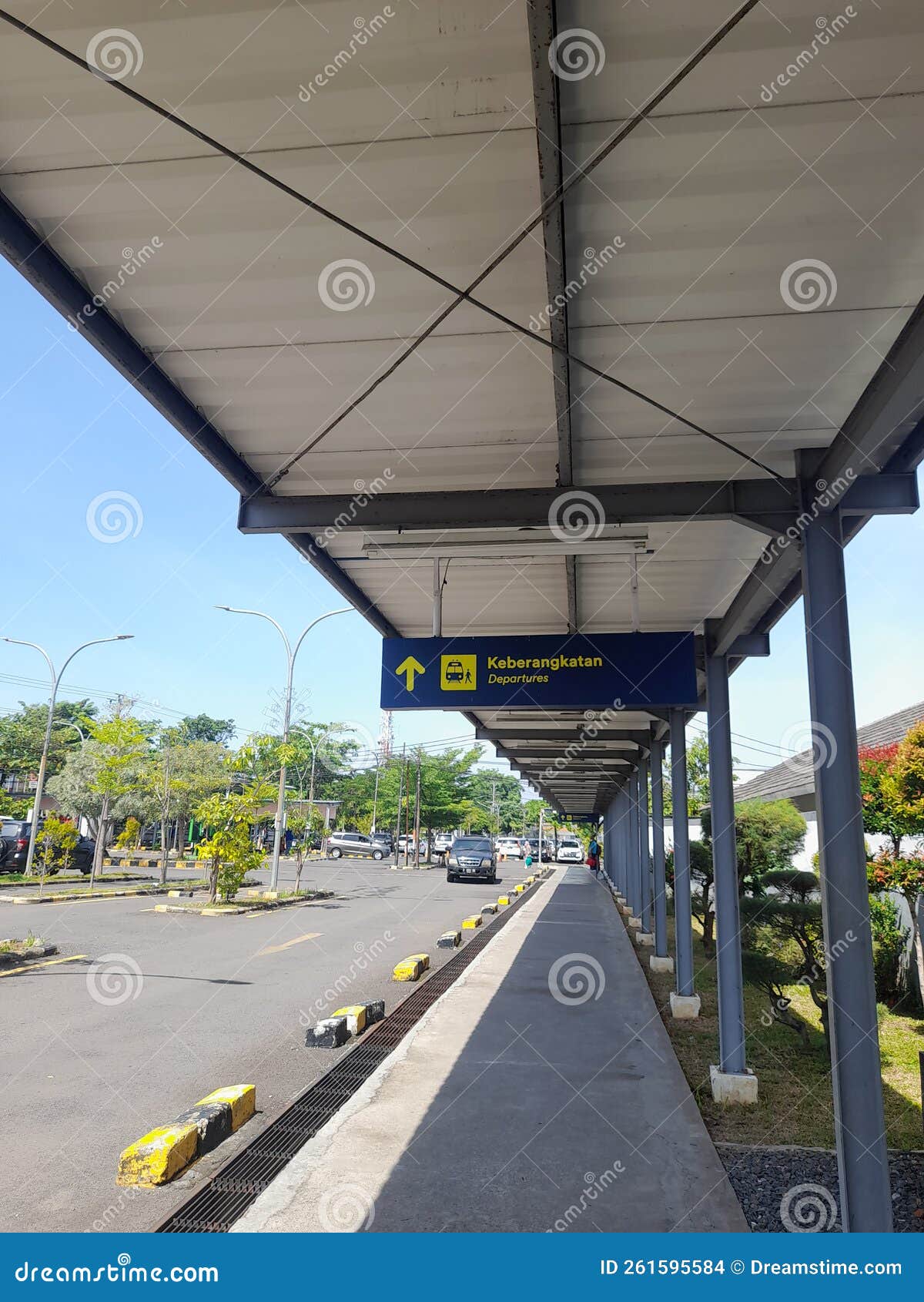 Poncol station stock photo. Image of road, semarang - 261595584