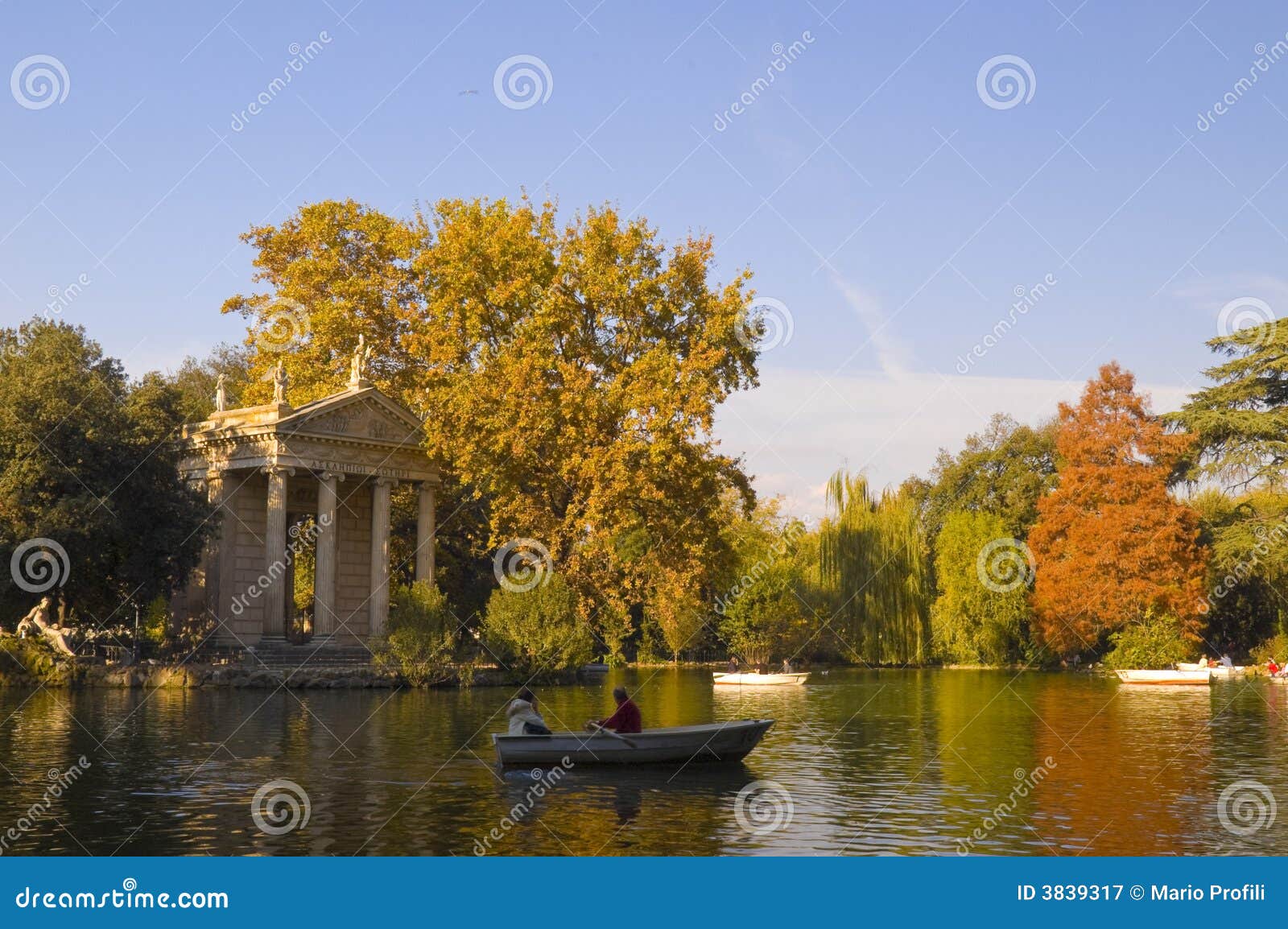 Pond and boats stock image. Image of river, rural, relax - 3839317
