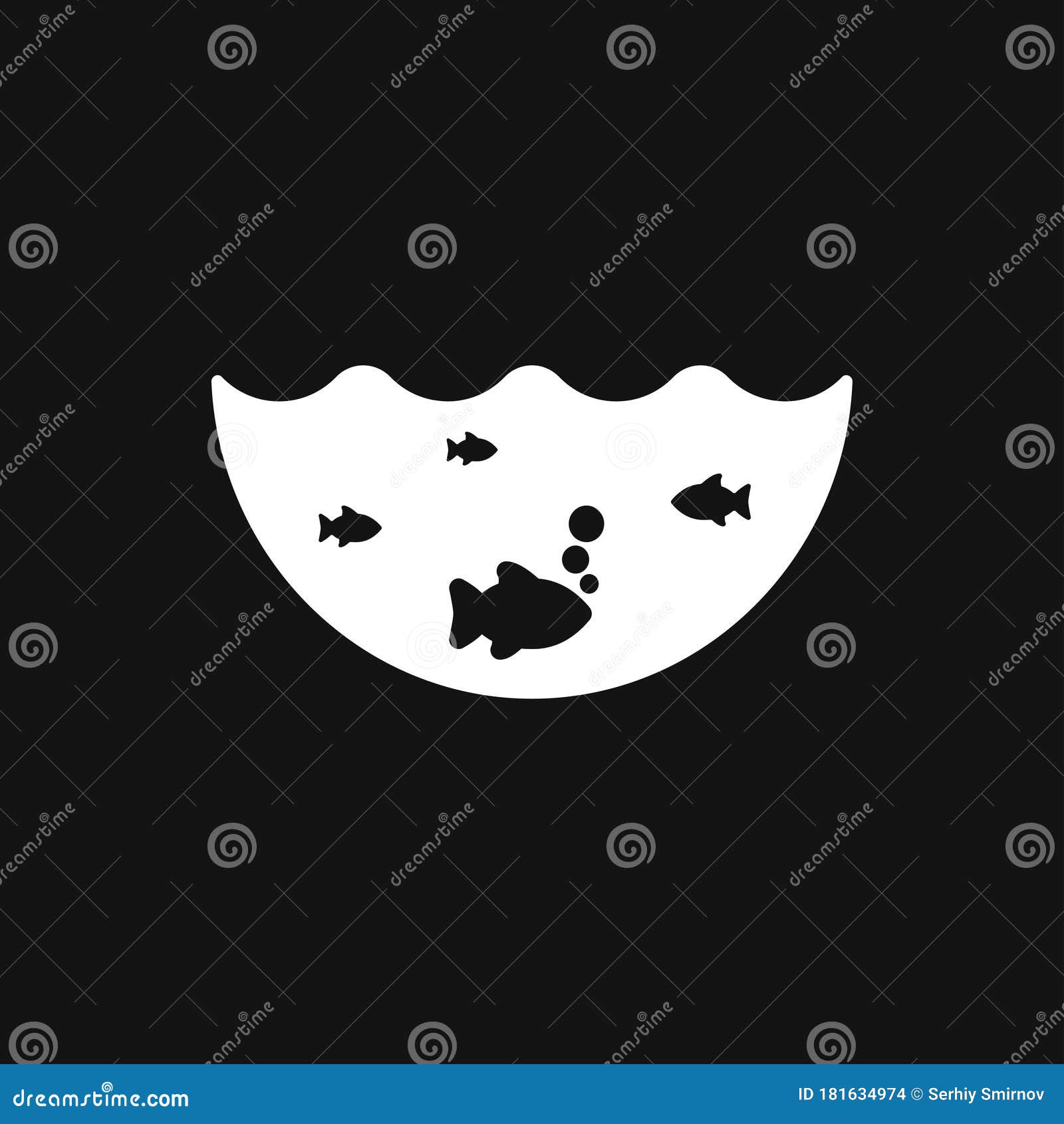 Pond Icon Illustration Isolated Vector Sign Symbol Stock Vector ...