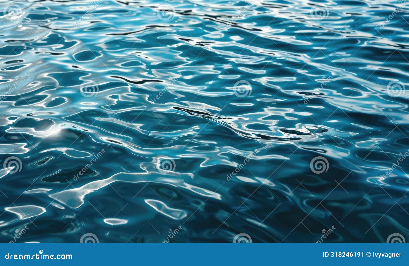 Pond Water Surface with Small Waves and Ripples Closeup Stock Image ...